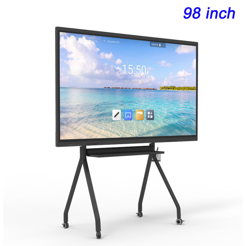 98 inch UHD 4K smart smartboard Interactive flat panel display for ...
